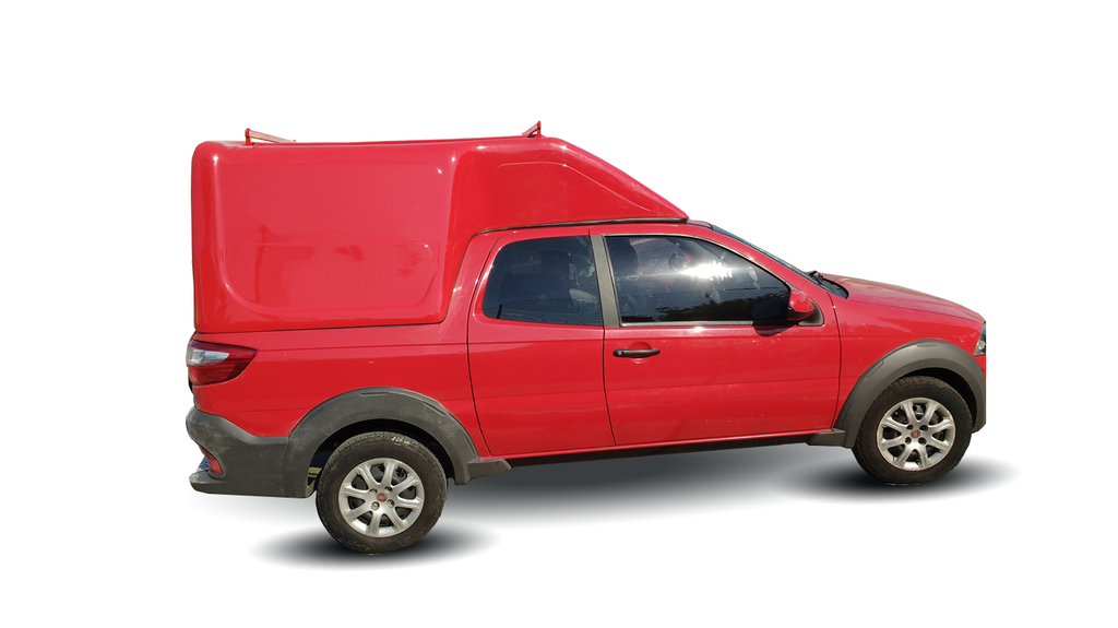 STRADA WORKING CABINE DUPLA (2013 - 2019) - Capota de Fibra de Vidro ...