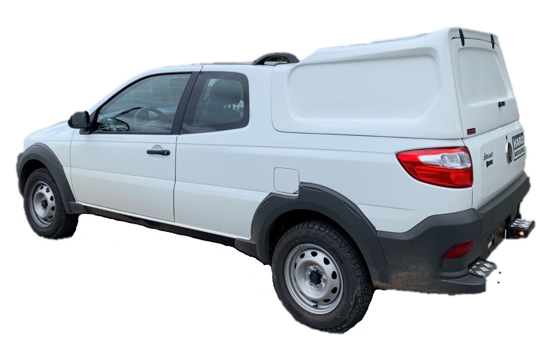 STRADA WORKING CABINE DUPLA (2013 - 2019) - Capota de Fibra de Vidro ...